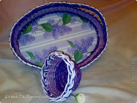 Овальный поднос №2 | Страна Мастеров